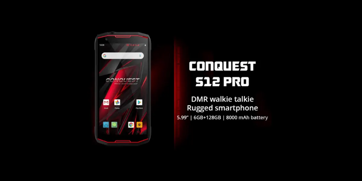The Conquest S12 Pro - Rugged SA's Intrinsically safe device. - Rugged SA