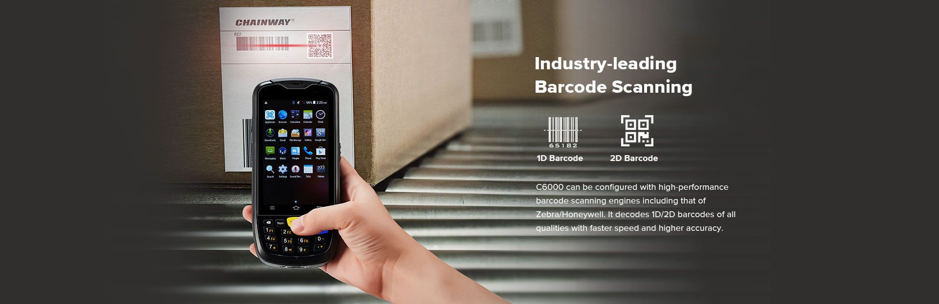 Chainway C6000 Rugged Handheld Scanning Computer - Rugged SA