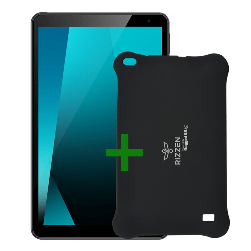 Rizzen NovaTab R10 Smart Tablet | With Free Cover | 10.1″ - Rugged SA