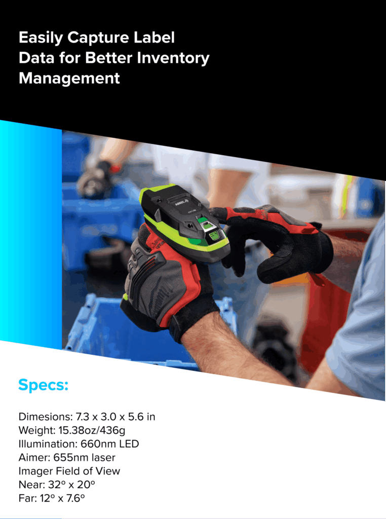 Zebra DS3608 Extended Range Rugged Scanner kit - Rugged SA